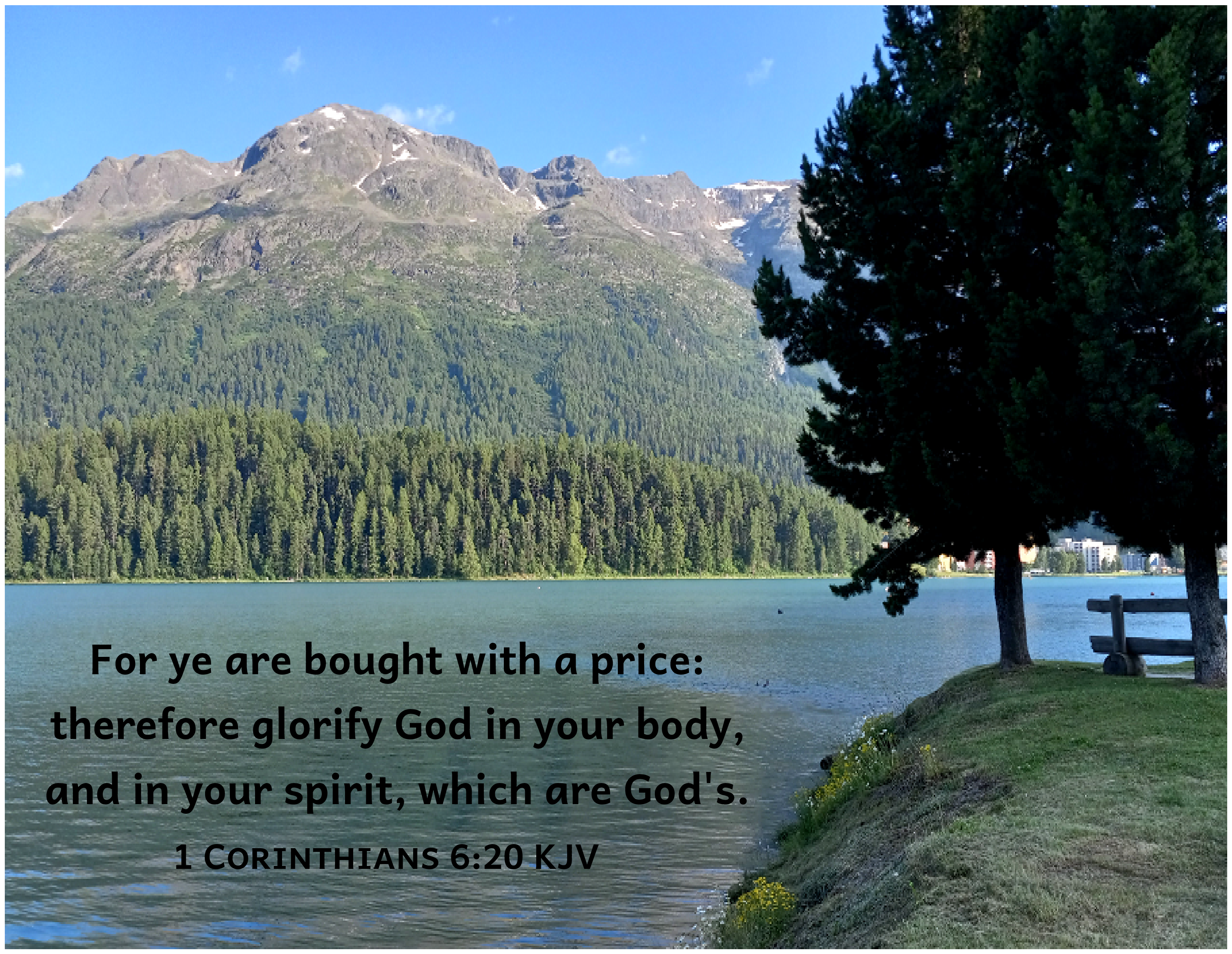 1 Corinthians 6:20 – Poetry, Short Prose and Walking