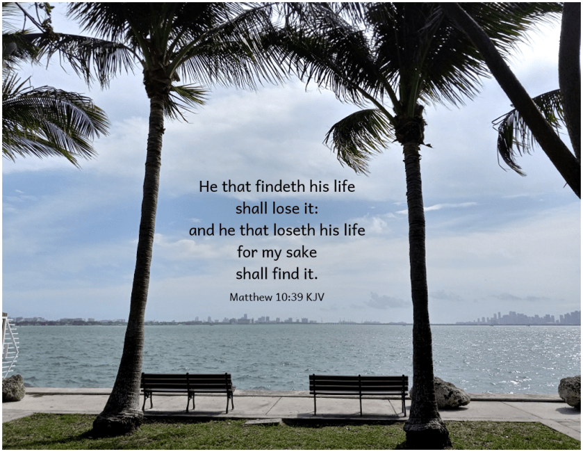 Matthew 10:39 – Poetry, Short Prose and Walking